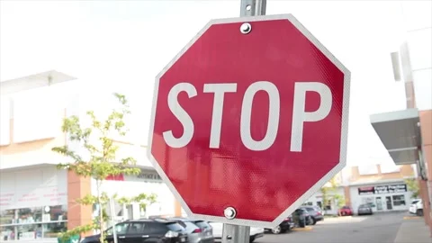 Stop Sign Small Stock Videos – Royalty-Free HD & 4K Videos | Pond5