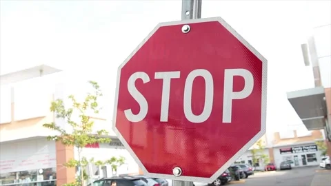 Stop Sign Small Stock Videos – Royalty-Free HD & 4K Videos | Pond5