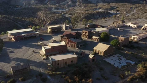 Small Old West film set called Western L... | Stock Video | Pond5