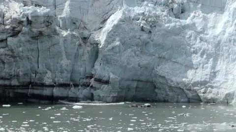 Small pieces of ice falling from Margeri... | Stock Video | Pond5