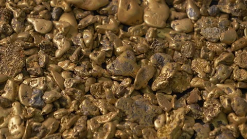 Gold Mineral Stock Footage ~ Royalty Free Stock Videos | Pond5