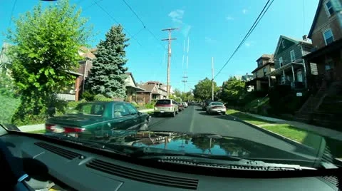 Americana Driving Stock Video Footage | Royalty Free Americana Driving ...