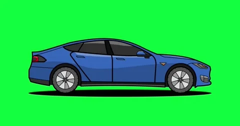 Smart Car Animation, Electric Vehicle 2... | Stock Video | Pond5