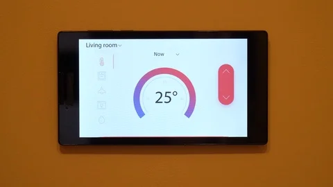 Smart Climate Control Technology Stock Video Footage | Royalty Free ...