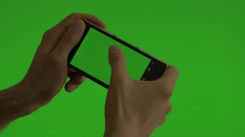 Smart phone green screen background 4K ... | Stock Video | Pond5