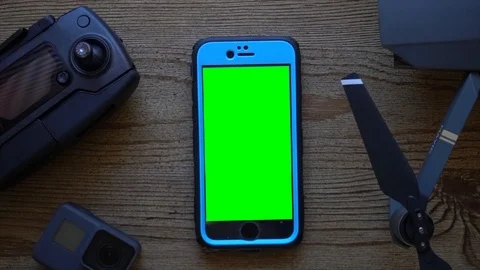 Smart Phone Green Screen with Camera Gea... | Stock Video | Pond5