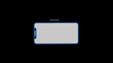 Smart phone icon rotating animation back... | Stock Video | Pond5