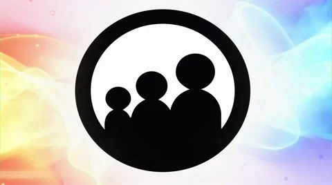 General Audience Logo Target Audience Icon Vector Aim People Stock