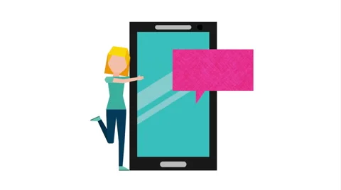 smartphone addiction design, Video Anima... | Stock Video | Pond5