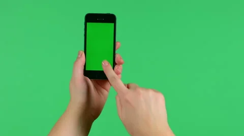 Finger Swipe Green Screen 4K Stock Video Footage | Royalty Free Finger ...