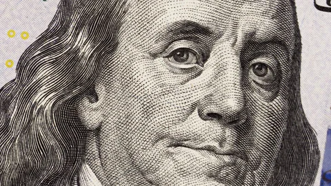 Benjamin Franklin Smile Stock Video Footage | Royalty Free Benjamin ...