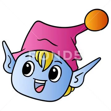 Smile dwarf smiling face. carton emoticon. doodle icon drawing: Graphic ...