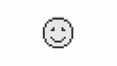 Smile hud holographic symbol on digital ... | Stock Video | Pond5