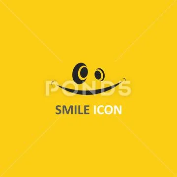 Smile icon, smile, logo vector design happy emoticon Business, funny ...