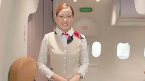 Airline Air Hostess Stock Videos – Royalty-Free HD & 4K Videos
