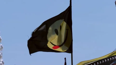 Smiley Face Flag Stock Videos – Royalty-Free HD & 4K Videos | Pond5
