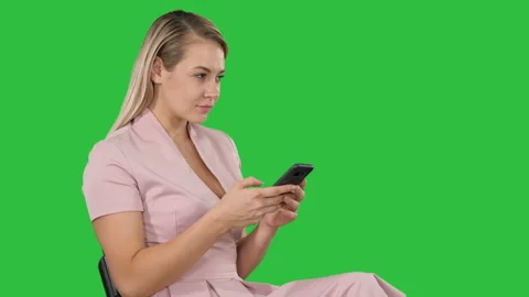 Green Screen Sitting Stock Video Footage | Royalty Free Green Screen ...