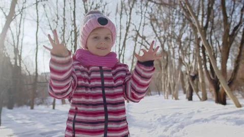 Smiling child kid showing ok sign, smili... | Stock Video | Pond5