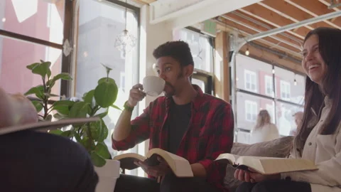 Smiling Community Group Gathered Togethe... | Stock Video | Pond5