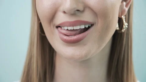 Licking Teeth Stock Videos – Royalty-Free HD & 4K Videos | Pond5