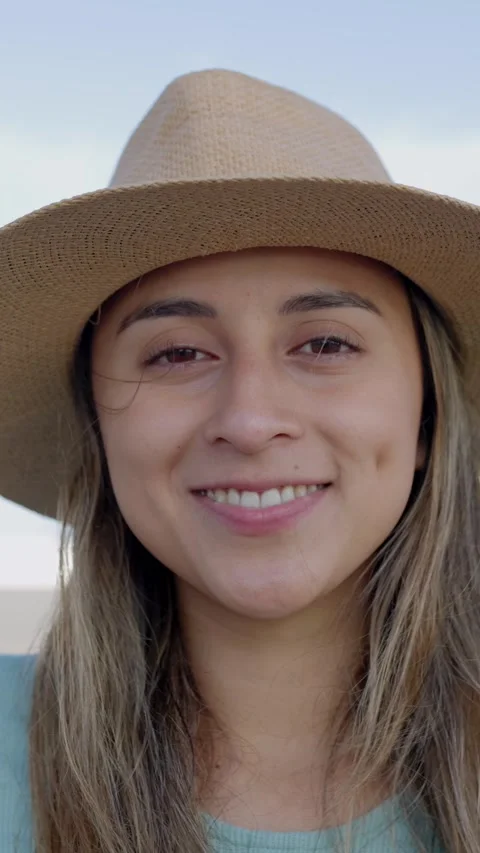 Latina Woman Smiling Stock Footage ~ Royalty Free Stock Videos | Pond5