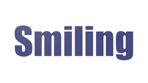 Smiling Word Cloud Animated On White Bac... | Stock Video | Pond5