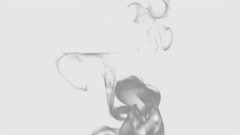 Cigarette Smoke Alpha Channel Stock Video Footage | Royalty Free ...