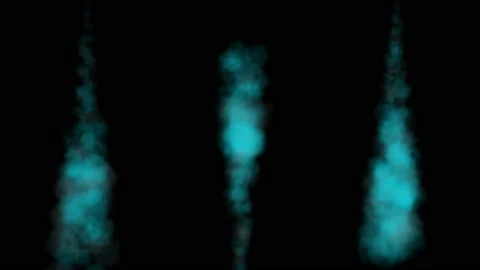 Smoke blowing color particles animation ... | Stock Video | Pond5