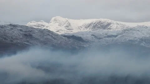 Smoke from burning green, wet wood hangs... | Stock Video | Pond5