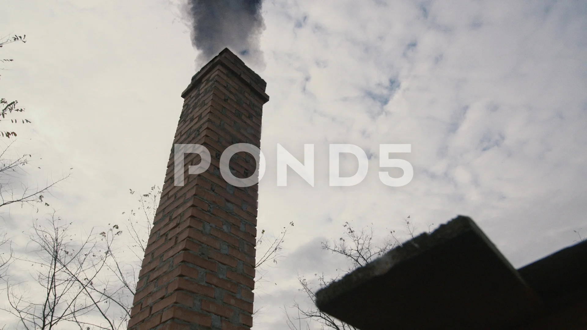 Concentration Camp Crematorium Smoke