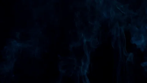Smoke floating up slow motion on black b... | Stock Video | Pond5
