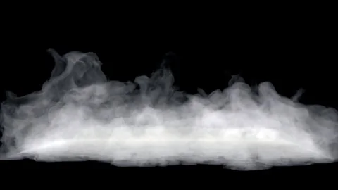 Smoke, fog, dust on alpha background | Stock Video | Pond5