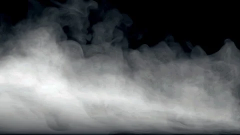 Smoke, fog, dust on alpha background | Stock Video | Pond5