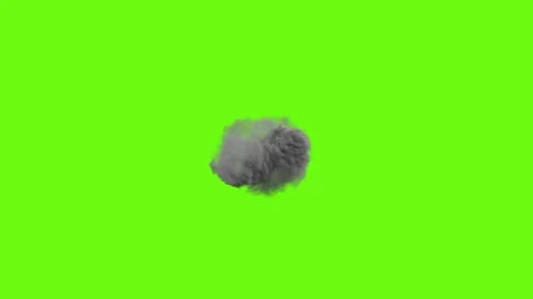 Smoke green screen Pre rendered with alp... | Stock Video | Pond5