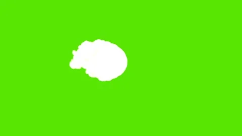 Smoke green screen Pre rendered with alp... | Stock Video | Pond5