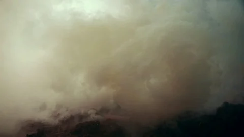 Smoke grenade on battle field. Smoke bom... | Stock Video | Pond5