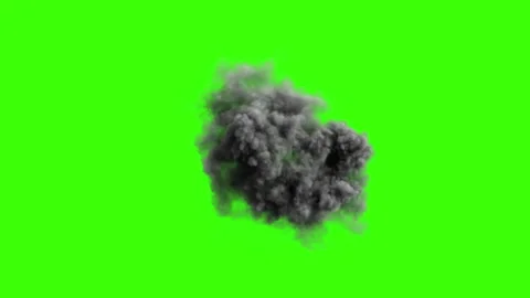 Smoke, steam explosion or puff animation | Stock Video | Pond5