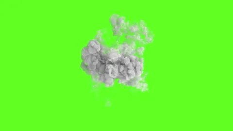 Smoke, steam explosion or puff animation... | Stock Video | Pond5
