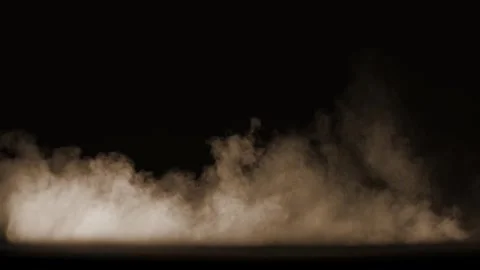 Smoke transition, blowing smoke in frame... | Stock Video | Pond5