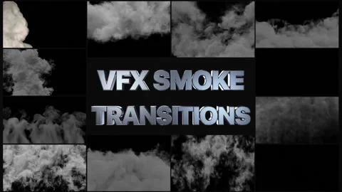 Smoke Transitions | After Effects ~ After Effects #163733921