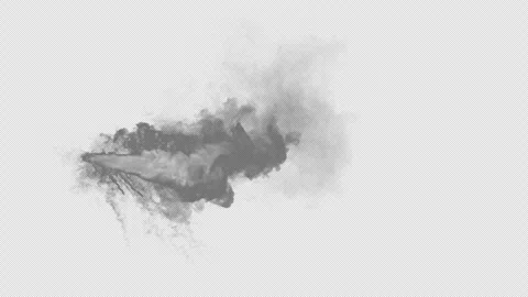 Smoke vapor, steam explosion, puff anima... | Stock Video | Pond5