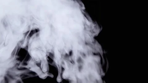 Smoke white intense flow 4k | Stock Video | Pond5