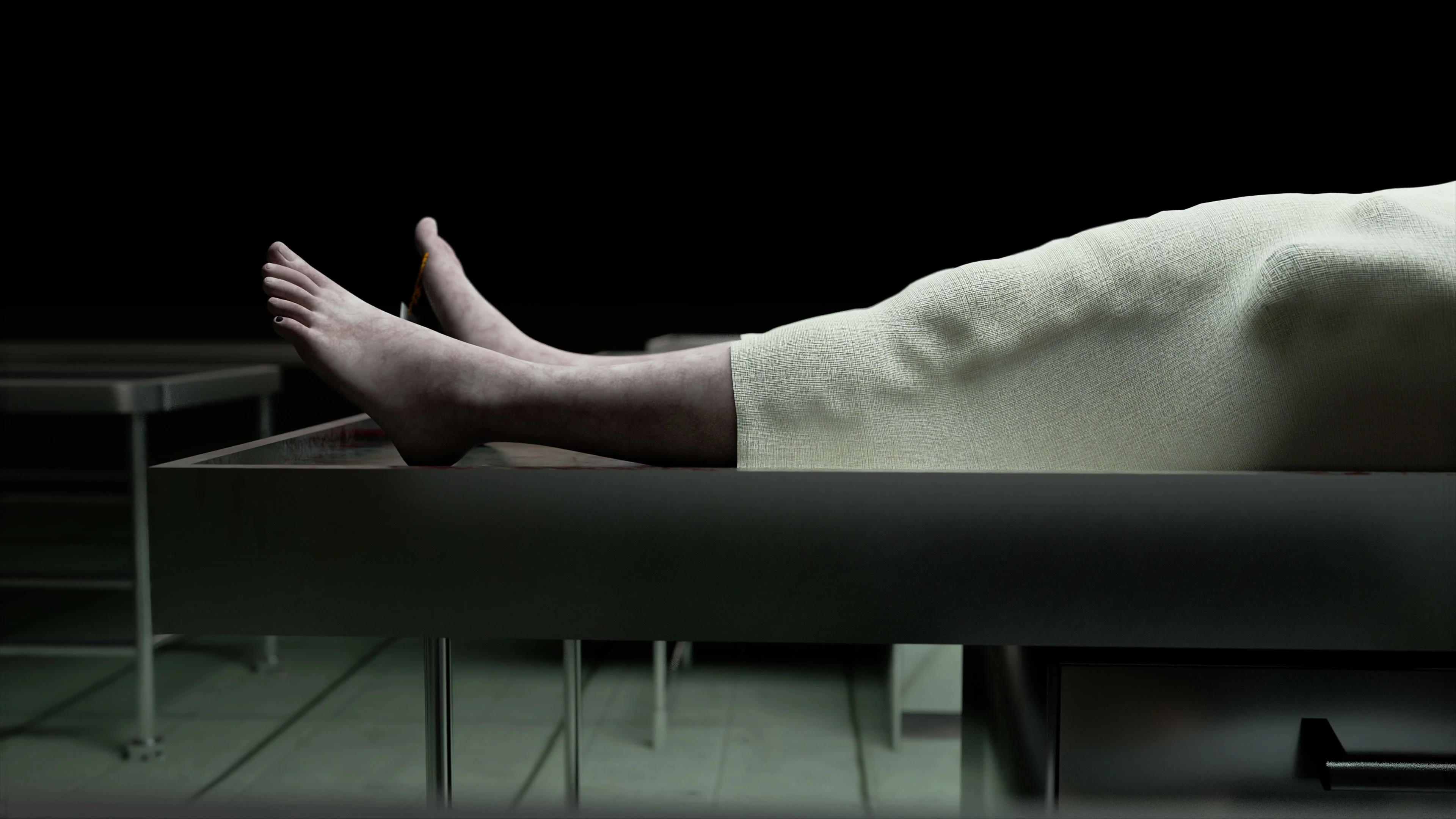 Dead Girl Body Morgue