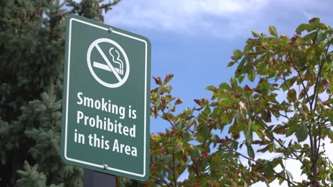 Stop Sign Smoking Stock Footage ~ Royalty Free Stock Videos | Pond5