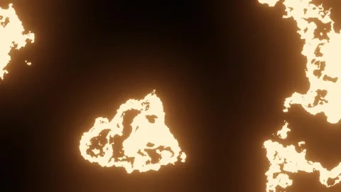 Smoldering effect on black background. L... | Stock Video | Pond5