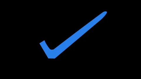 Smooth Checkmark Symbol Animation, Styli... | Stock Video | Pond5