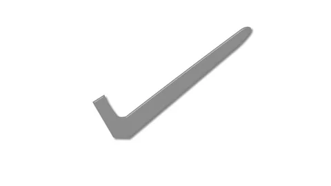 Smooth Checkmark Symbol Animation, Styli... | Stock Video | Pond5