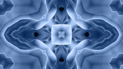 Smooth looped animation of 3d abstract s... | Stock Video | Pond5