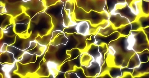 Smooth neon white yellow psychedelic liq... | Stock Video | Pond5