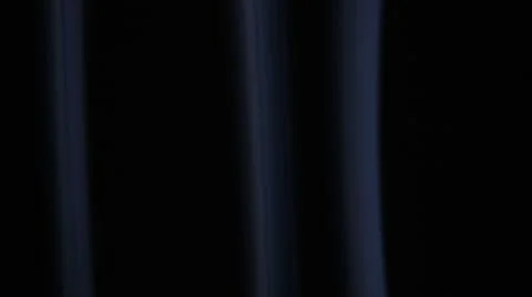 Smooth white smoke line on black backgro... | Stock Video | Pond5